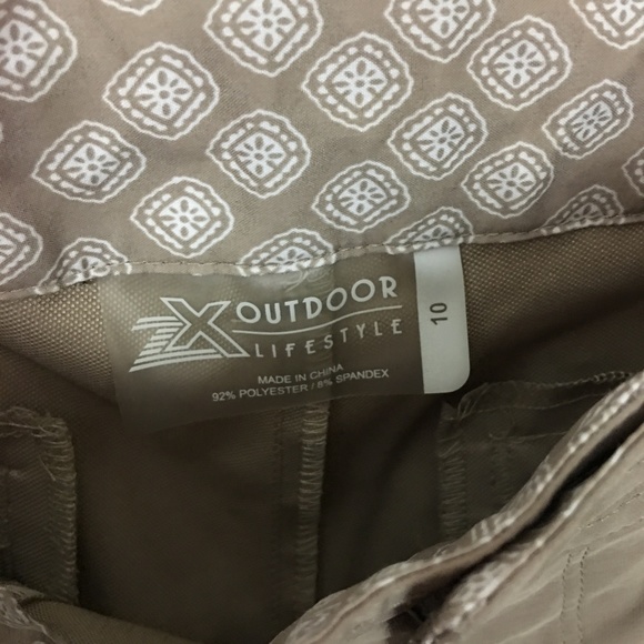 ZeroXposur | Pants & Jumpsuits | Zeroxposur Outdoor Beige Khaki Capri ...